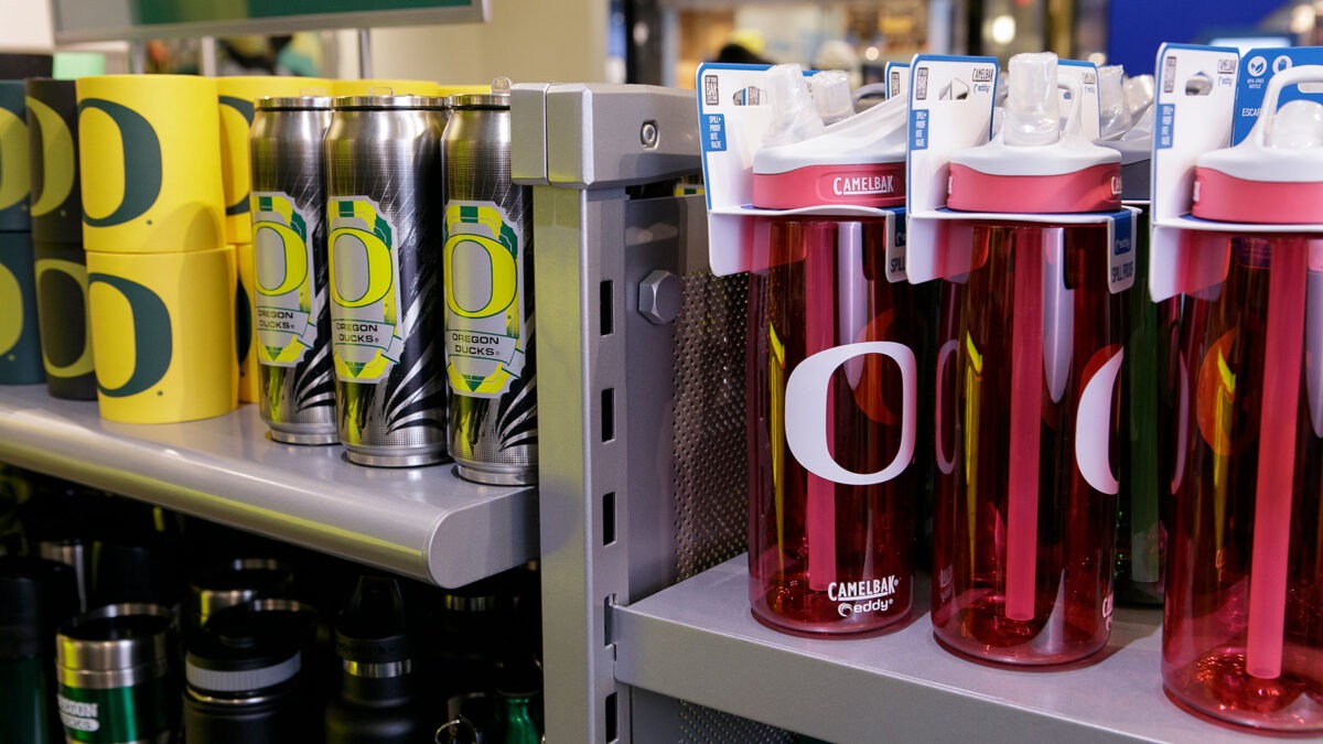 OREGON DUCK STORE - Burnside Retail Store Fixture Collection